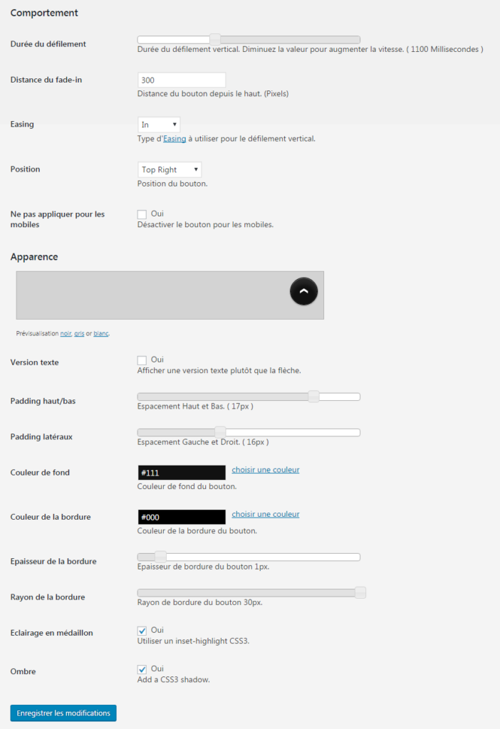 Comment faciliter la navigation de votre blog avec le bouton « Aller en haut »? – Niwaju