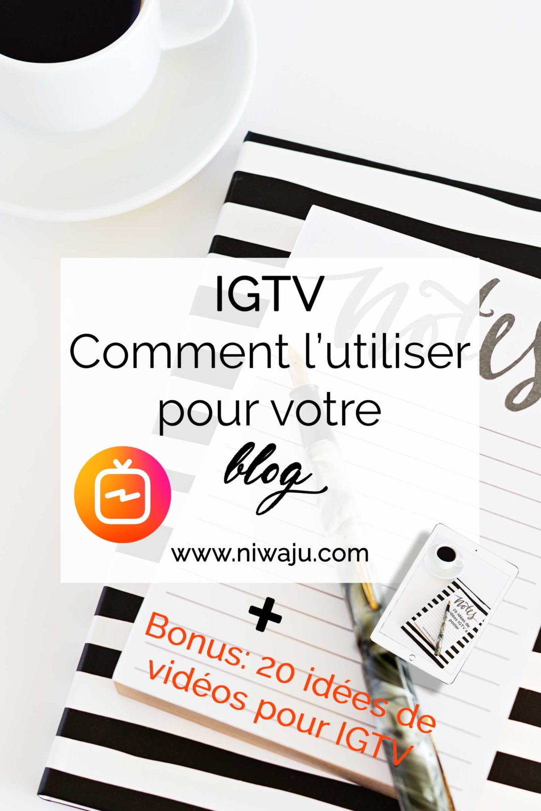 IGTV, Comment l’utiliser pour son blog ou son entreprise – Niwaju